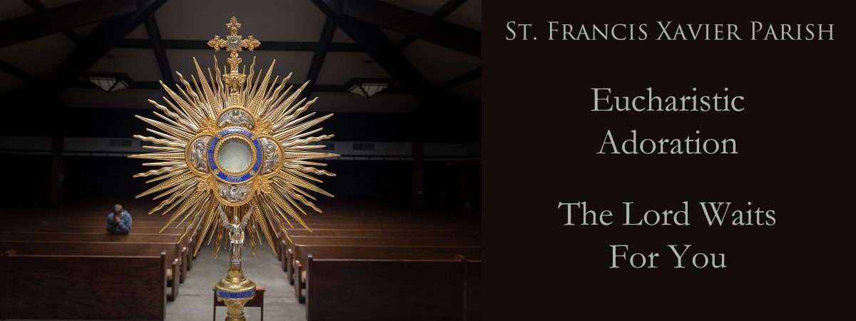 Eucharistic Adoration Poster