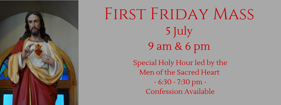 First Friday Mass - St. Francis Xavier Parish